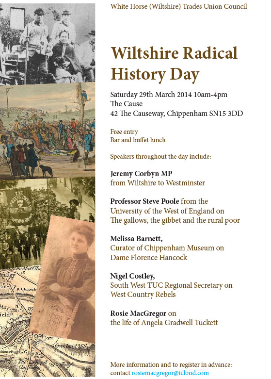 Wiltshire Radical History Day - Bristol Radical History Group Wiltshire Radical History Day - Bristol Radical History Group